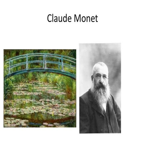 Claude monet | PPTX