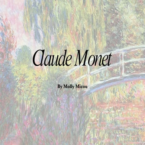 Claude monet[1] | PPT