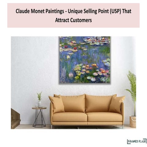 Claude Monet Paintings - Unique Selling Point (USP) That Attract ...