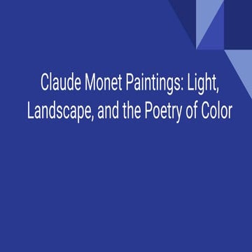 Claude Monet Paintings_ Light, Landscape, and the Poetry of Color.pdf