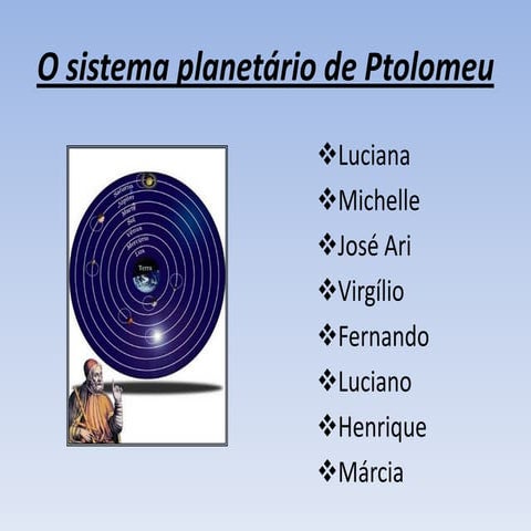 Claudio ptolomeu1 apresentação | PDF