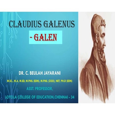 Claudius galenus galen | PDF