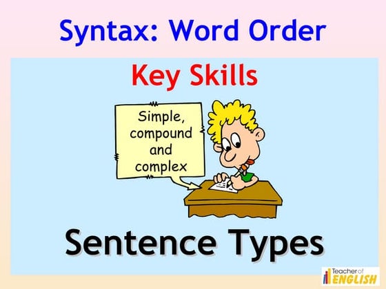 COMPONENTS OF A SENTENCE: Subject, predicate, direct and indirect ...