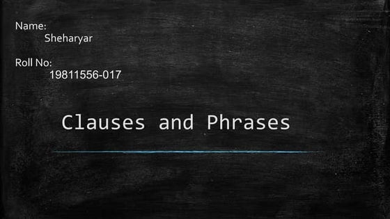 Clauses and its Types ( English Ppt).pptx