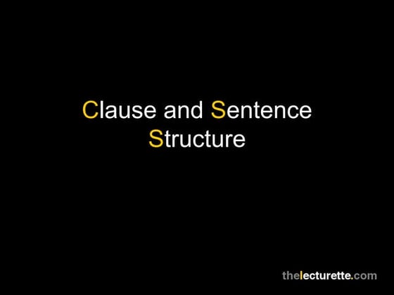Sentence Types | PPT