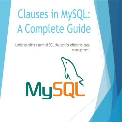 SQL select clause | PPT