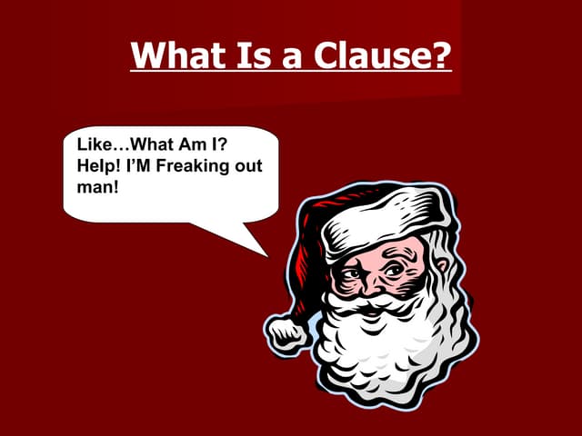 CLAUSES AND ITS TYPES | PPTX