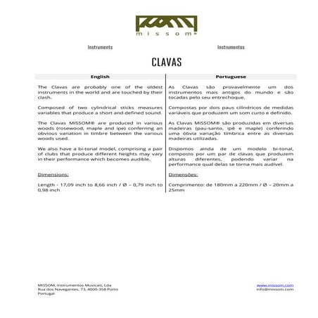 Clavas | PDF