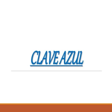 CLAVE AZUL.pptx