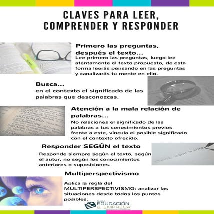 Claves para leer, comprender y responder | PDF | Science