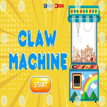 Claw Machine PowerPoint Presentation Template Game | PPTX