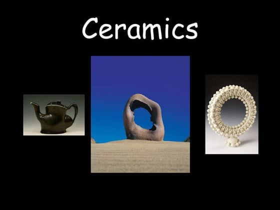 Ceramics vocabulary | PDF