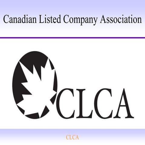 CLCA Presentation - June 25, 2010 | PPTX