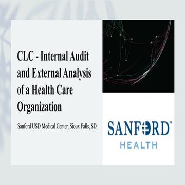 Health Care Strategic Planning and Implementation | PPTX