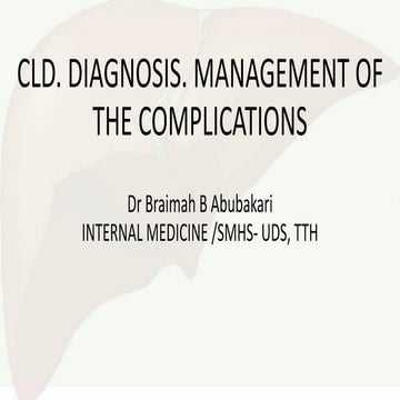 CLD Diagnosis and management………………..pptx