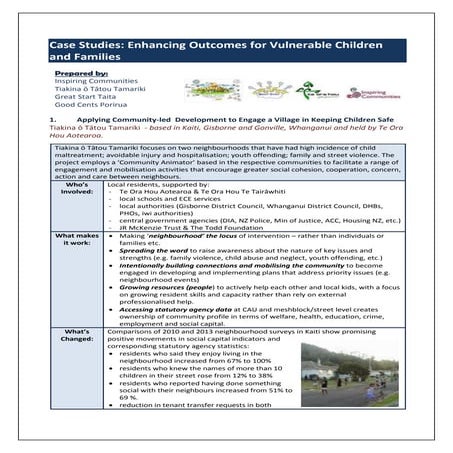 Cld learning partner case studies dec 2014 | PDF