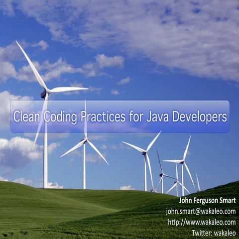 Clean Coding Practices Ppt