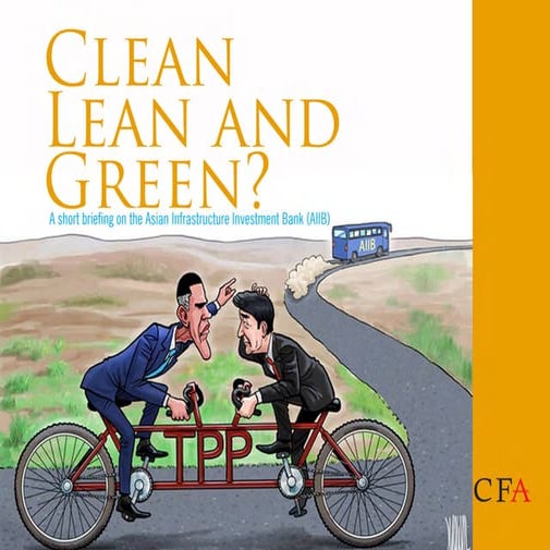 Clean Lean And Green? A Short Briefing on the Asian Infrastructure ...