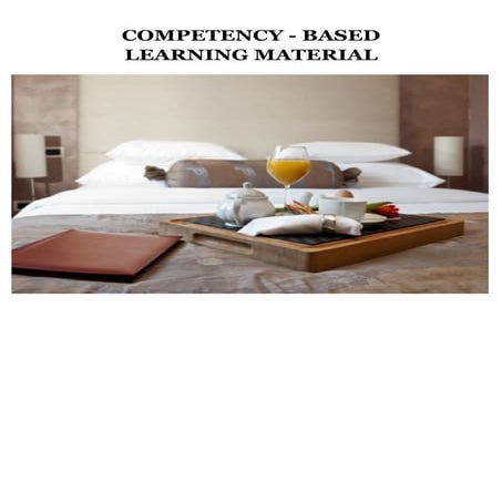 Training Regulation Housekeeping NC II TESDA | PDF