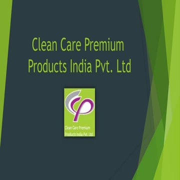 Clean Care Premium Products | PPTX
