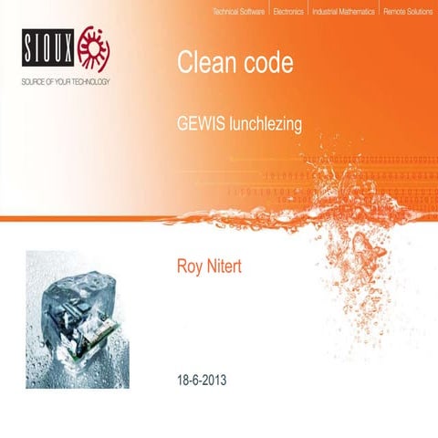 Clean code | PPT