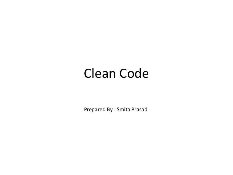 Clean code