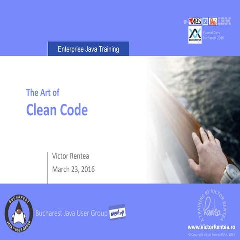 Clean Code I - Best Practices
