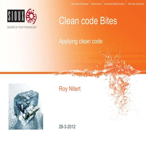 Clean code bites | PPTX | Web Design and HTML | Internet
