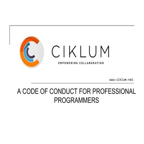 SC17042012:ArseniyBurekhin-The Clean Coder | PPT