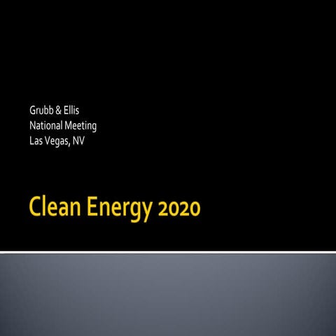 Clean Energy | PPT
