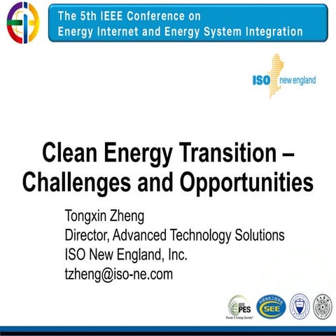 Clean energy transition – challenges and opportunities | PDF