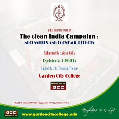 Clean india campaign | PPT