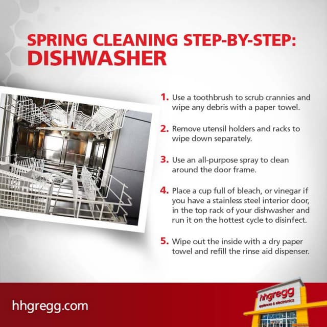 Tips to Clean Your Dishwasher | PDF | Home Appliances | Home & Garden