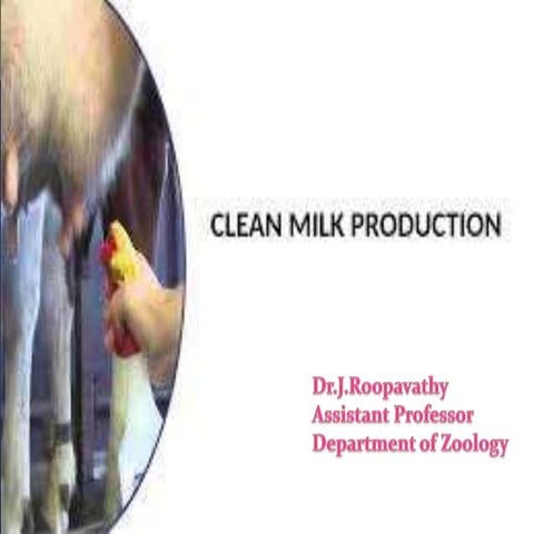 Microflora of raw milk, sources of milk contamination and their contr…