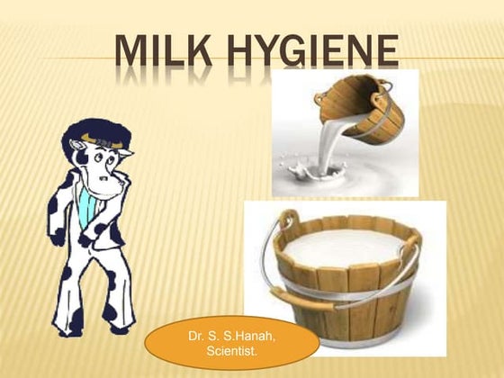 Clean milk production | PPT