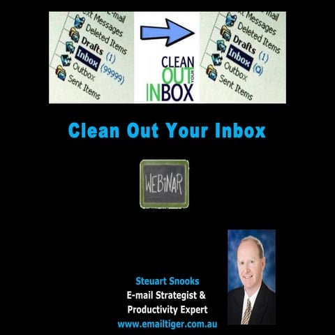 Clean out your inbox webinar slideshow | PPT