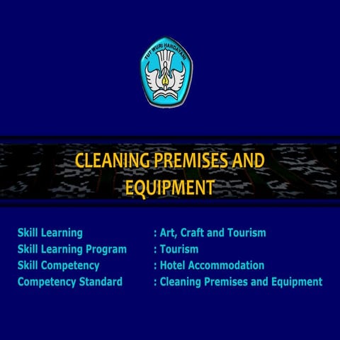 Clean premises and equipment | PPT