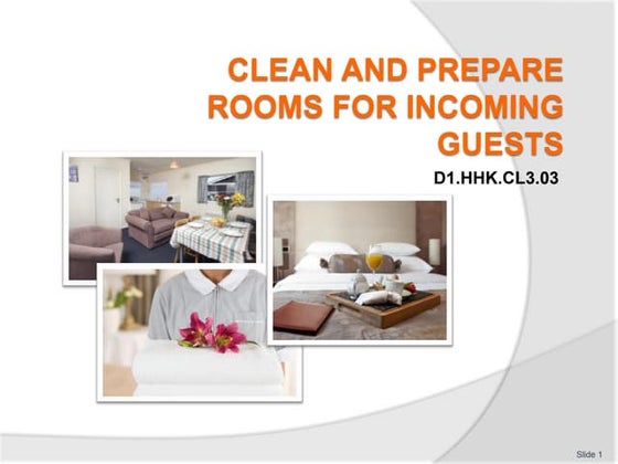 Room status | PPT | Hotel Properties | Real Estate