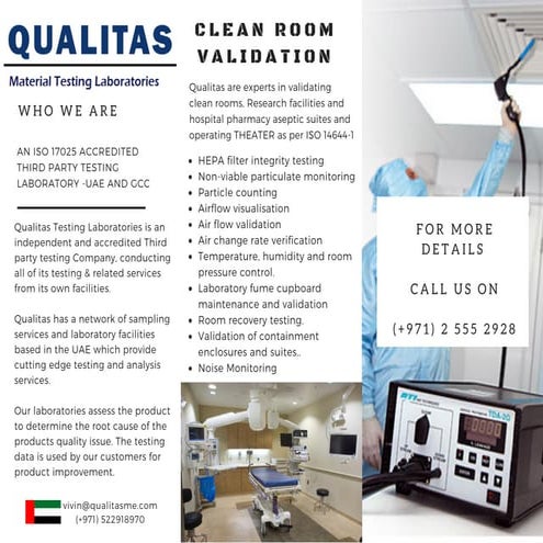 Clean Room Validation Qualitas . (3) | PDF