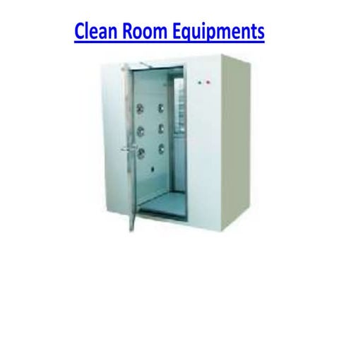 Clean room equipment | PPT