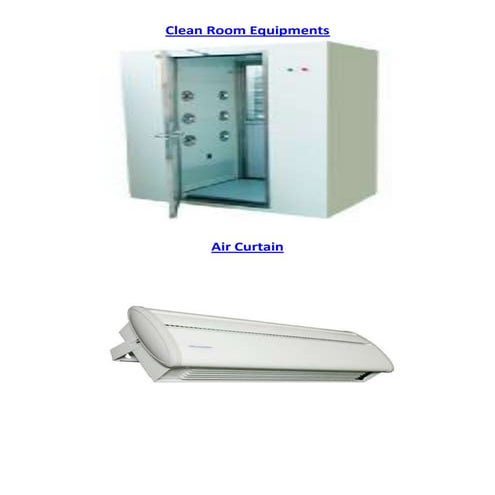 Clean room equipment | DOCX
