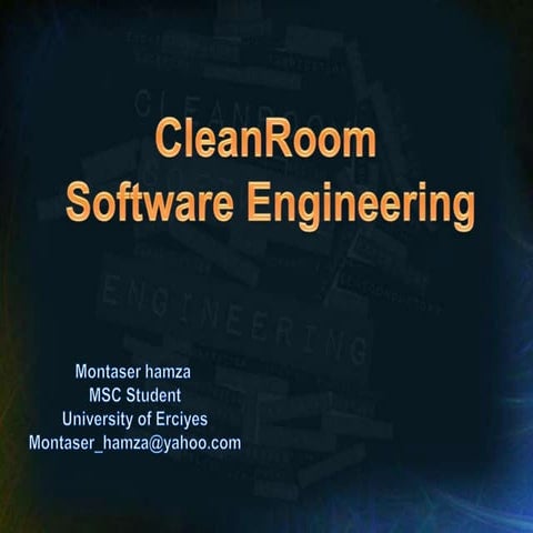 Basic Cleanroom Protocol | PPTX