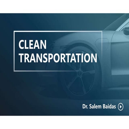 Clean Transportation | PDF
