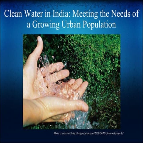 Clean water | PPT