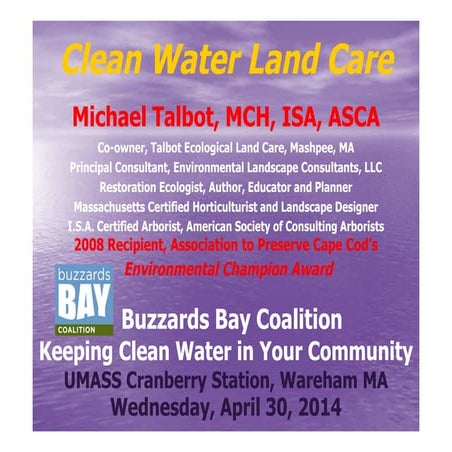 Clean Water Landscaping | PDF
