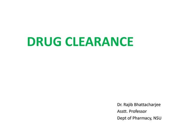 Drug distribution | PPT