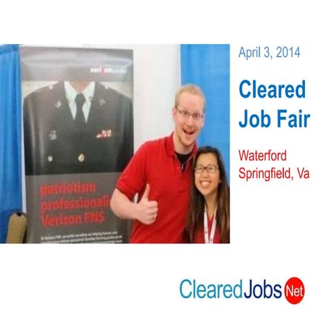 April 3 Springfield Cleared Job Fair, Security Clearance Briefings ...