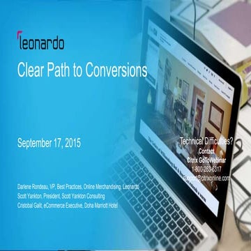 The Clear Path to Conversions | PPTX