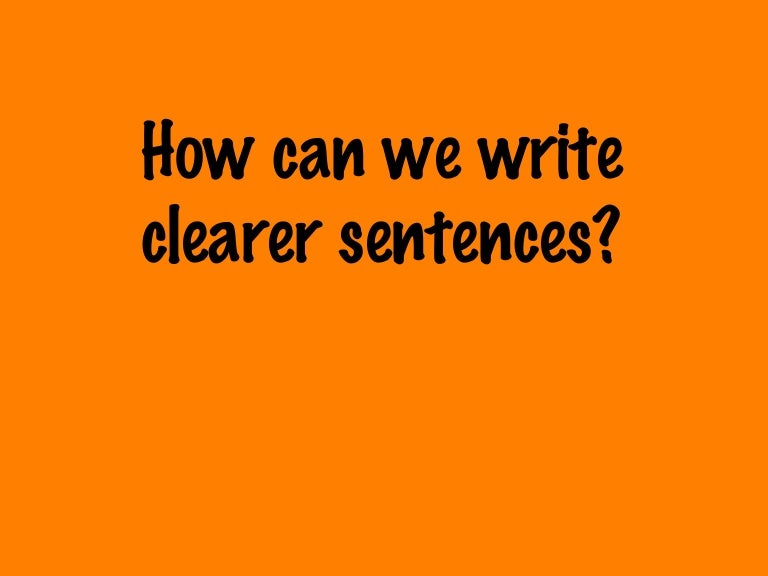 Clear Writing clear-writing