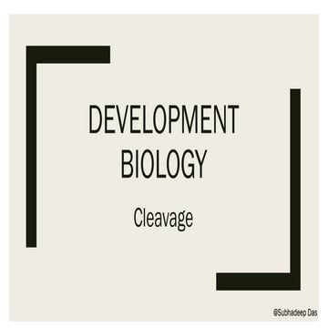 Cleavage: Definition, types, and mechanism | PPTX